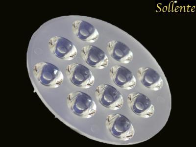 China RGB Underwater Lamp LED Lens Array , Round PMMA Optical LED Lens for sale