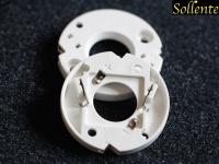 China 30W - 40W COB LED Holder Plastic Trays , CXA 1816 Solderless LED Socket for sale