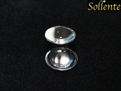 China 35mm Clear Acrylic Plano Convex Lens Reflector For LED Flashing Light for sale