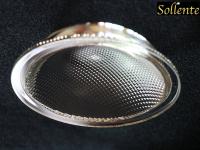 China CXA Anti Glare Glass LED COB Lens , LED Street Lamp Accessories 120 Degree for sale
