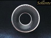 China Injection Moulding LED Reflector Cup For LED Tracking Light 10 Degree for sale