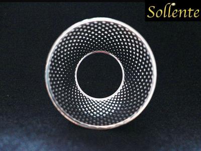 China Injection Moulding LED Reflector Cup For LED Tracking Light 10 Degree for sale