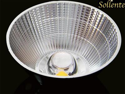 China 13 Degree Plastic COB LED Reflector , 92mm LED Light Reflector for sale