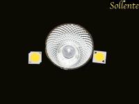 China Aluminized Plastic LED Reflector Cup For VERO 18 Led Bean Container Light for sale