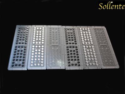 China 56W LED PC Multi Lens Array Asymmetric For SMD 3528 LED Street Light Modules for sale