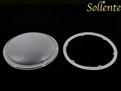 China Round LED Lens Cap High Diaphaneity For 80W LED Warehouse Light for sale