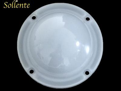 China 60mm Round Milky White Plastic Lens Cover For Outdoor High Bay Light for sale