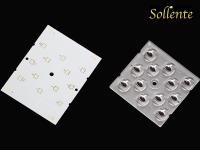 China TYPE III 12W Street Light Module , led light lens SMD 3030 Aluminum MCPCB for sale