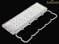 China 28 Pieces SMD 5050 Led Lens Array , 60 Degree LED Street Light Components for sale