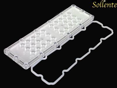 China 28 Pieces SMD 5050 Led Lens Array , 60 Degree LED Street Light Components for sale