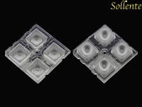 China High Efficiency 60 Degree High Power Led Optics Lenses 1-3 Watt Cree Led Chip for sale