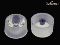 China 22Mm 45 degree High Power Led Collimator Lens , High Transmittance Lens For Led Lights for sale