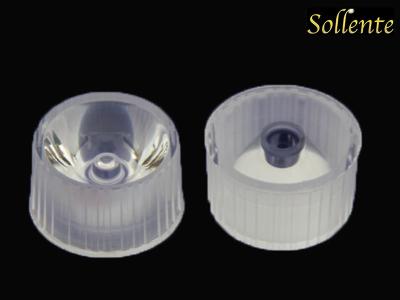 China 22Mm 45 degree High Power Led Collimator Lens , High Transmittance Lens For Led Lights for sale