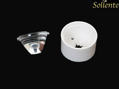 China 20mm 1W 3W Optical PMMA LED Lens Concave Frosted For Led Spotlight Lens for sale