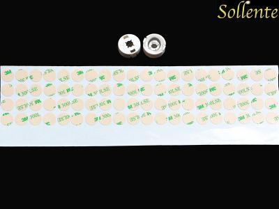 China 13mm Round PMMA Led Optical Lens 45 Degree , CREE XTE Led Lens With Sticker for sale