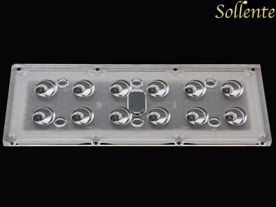 China Type IV 3030 Led Lens Array 12W For LUXEON Led Street Lamp Kits for sale