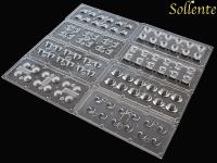 China OSRAM S5 2x6 Array SMD Led Lens For Vary Led Street Light Modules for sale