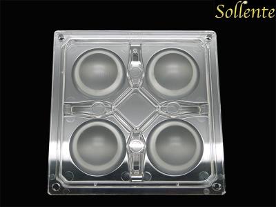 China 90x90mm 5050 Led Optical Lens 60 Degree SMD Led Lens for sale