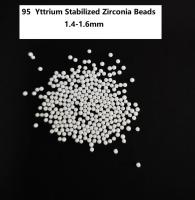 China 1.8-2.0mm Zirconia Grinding Beads Zirconium Silicate Beads For Coating Paint for sale