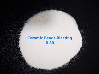 China B80 Ceramic Polishing Media 2.3 G/Cm3 Bulk Density Stainless Steel Surface Finish for sale