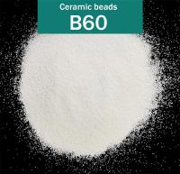 China 125 Um B60 Ceramic Bead Blasting Bead Abrasive 66% ZrO2 In 25kgs for sale