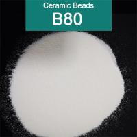 China B80 Zirconia Ceramic Bead Blasting Abrasive 0.180 - 0.250mm for sale