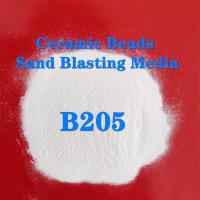 China B205 Ceramic Bead Blasting Media For Sand Cleaning Polishing for sale