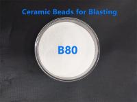 China B80 Zirconia Ceramic Bead Blasting For Mental Clean High Density for sale