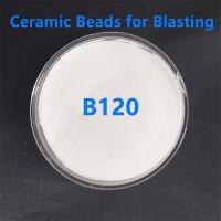 China Solid B120 Zirconia Ceramic Bead Blasting Round Ball For Pretreatment for sale