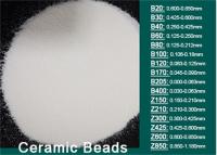 China High Hardness B80 Zirconia Ceramic Bead Blasting For Sandblasting Machine for sale