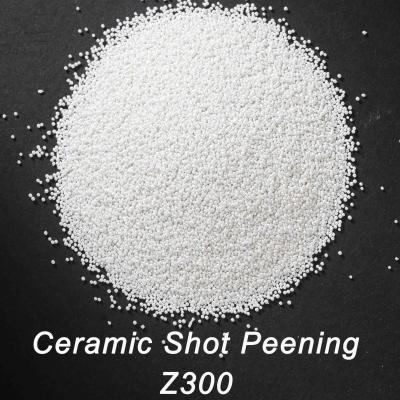 China AMS Ceramic Shot Peening Z210 Z300 Z850 Shot Blasting Material For Aircraft Engines for sale