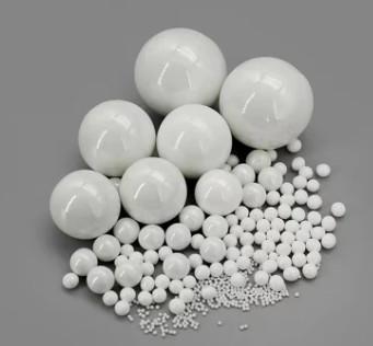 China 95 Yttrium Stabilized Zirconia Beads 1.6-1.8mm Grinding Media For Painting，Ink for sale