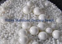 China 95 Yttrium Stabilized Zirconia Beads 1.6-1.8mm Grinding Media For Painting，Ink for sale