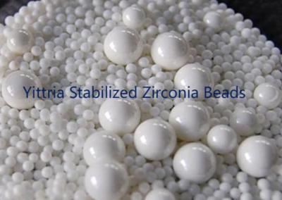 China 95 Yttrium Stabilized Zirconia Beads 1.6-1.8mm Grinding Media For Painting，Ink for sale