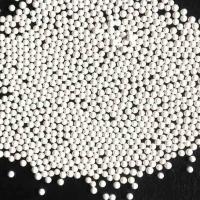 China 2.0 - 2.5 Mm Industrial Ceramic Beads , High Grinding Throughput 65 Zirconia Ceramic Ball Mill Media  for sale