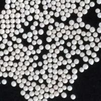 China ZrSiO4 Zirconium Silicate Beads Media 2.7 - 3.2 Mm Size Good Sphericity for sale