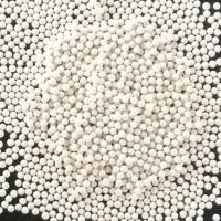 China White Sinterred Zirconium 4 , 1.8 - 2.0mm 1.1 KN Zirconium Silicate Media  for sale