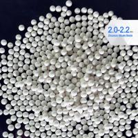 China 0.6mm -10mm Zirconia Grinding Media Zirconium silicate beads For Coating / Painting / Ink for sale