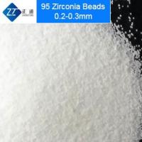 China Zirconium Oxide Beads Zirconia Grinding Media For Cosmetic Dispersion 0.1 - 50mm Size for sale