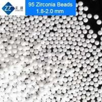 China 95 Zirconia Grinding Media Ceramic Beads High Strength For Electronic Ceramic Slurry Dispersion for sale