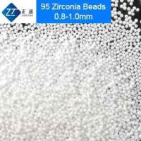 China 95 Yttrium Stabilized Zirconia Beads 1.6-1.8mm Grinding Media For Jewellery Polishing Or Decoration for sale