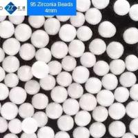 China Low Abrasion Rate Zirconia Milling Media , Magnetic Materials Zirconium Oxide Beads  for sale