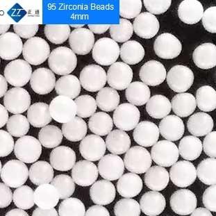 China Low Abrasion Rate Zirconia Milling Media , Magnetic Materials Zirconium Oxide Beads  for sale