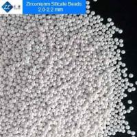 China High Wear Resistance Zirconium Silicate Beads For Ink 65 Zirconia Beads for sale