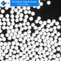 China High Density Zirconium Silicate Ball , Paint / Ink Industry Grinding Media for sale