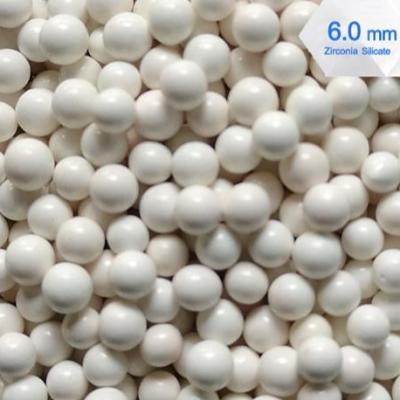 China Density 4.0g / Cm3 Zirconium Oxide Beads Zirconia Ceramic Balls 4 - 10mm Size for sale