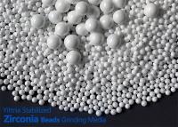 China Sphere Shape 95 Zirconia Grinding Media For Color Paste Coating / Painting for sale