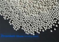 China 0.6mm -10mm Zirconia Grinding Media Zirconium silicate beads For Coating / Painting / Ink for sale
