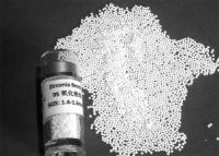 China High Hardness 95 Zirconia Beads 1.4 - 1.6 mm Zirconia Grinding Beads For Dispersion for sale