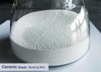 China Ceramic Bead Blasting B40 and B60 In 25 Kgs Barrel for molds Sandblast Cleaning for sale